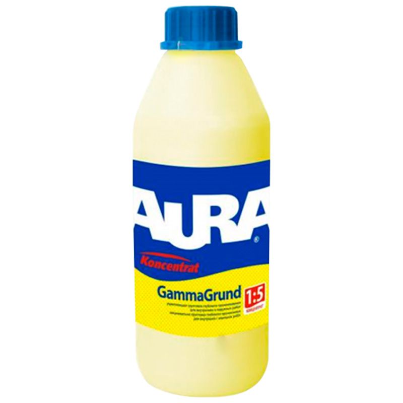 Купить Грунтовка-концентрат Aura GammaGrund, 1 л в Украине — ОЛДИ - ОЛДІ