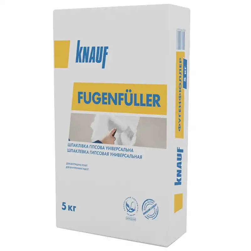 Купити Шпаклівка Knauf Fugenfuller, 5 кг в Україні — ОЛДІ