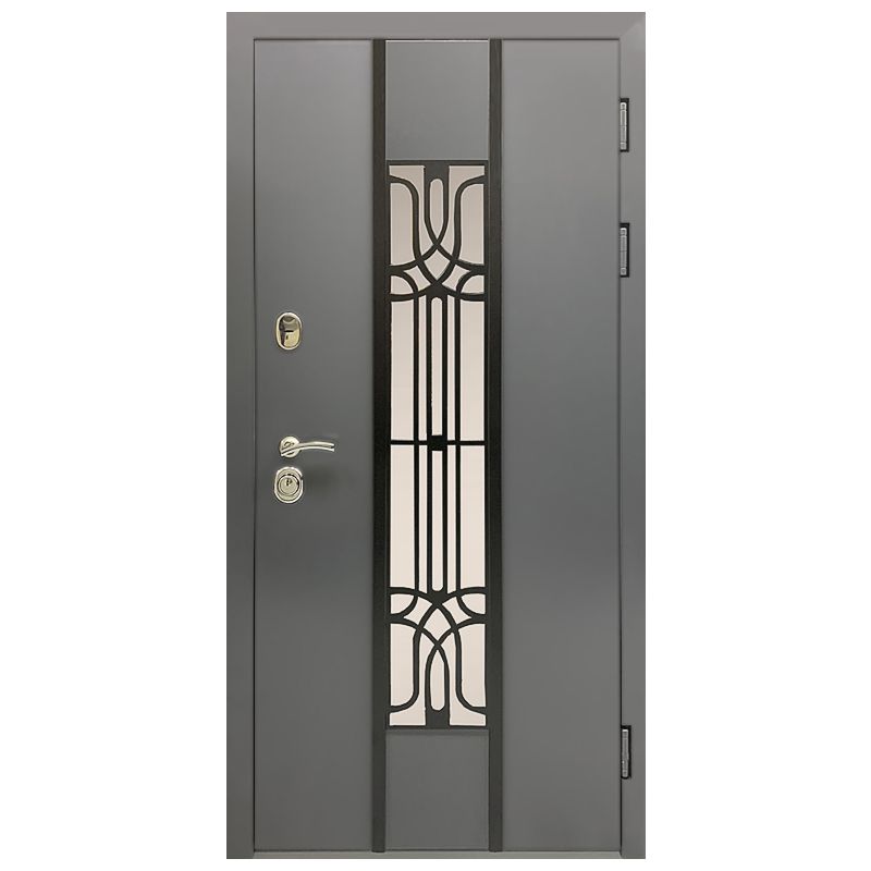 Купити Двері вхідні Статус Комфорт ФС-1101, склопакет з ковкою ...